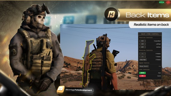 hate development | Advanced Backitems