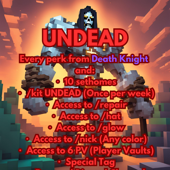 UndeadDupe · Undead Rank