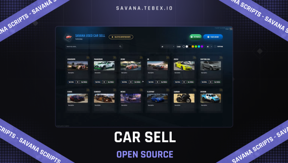 Savana | Savana Carsell Open Source