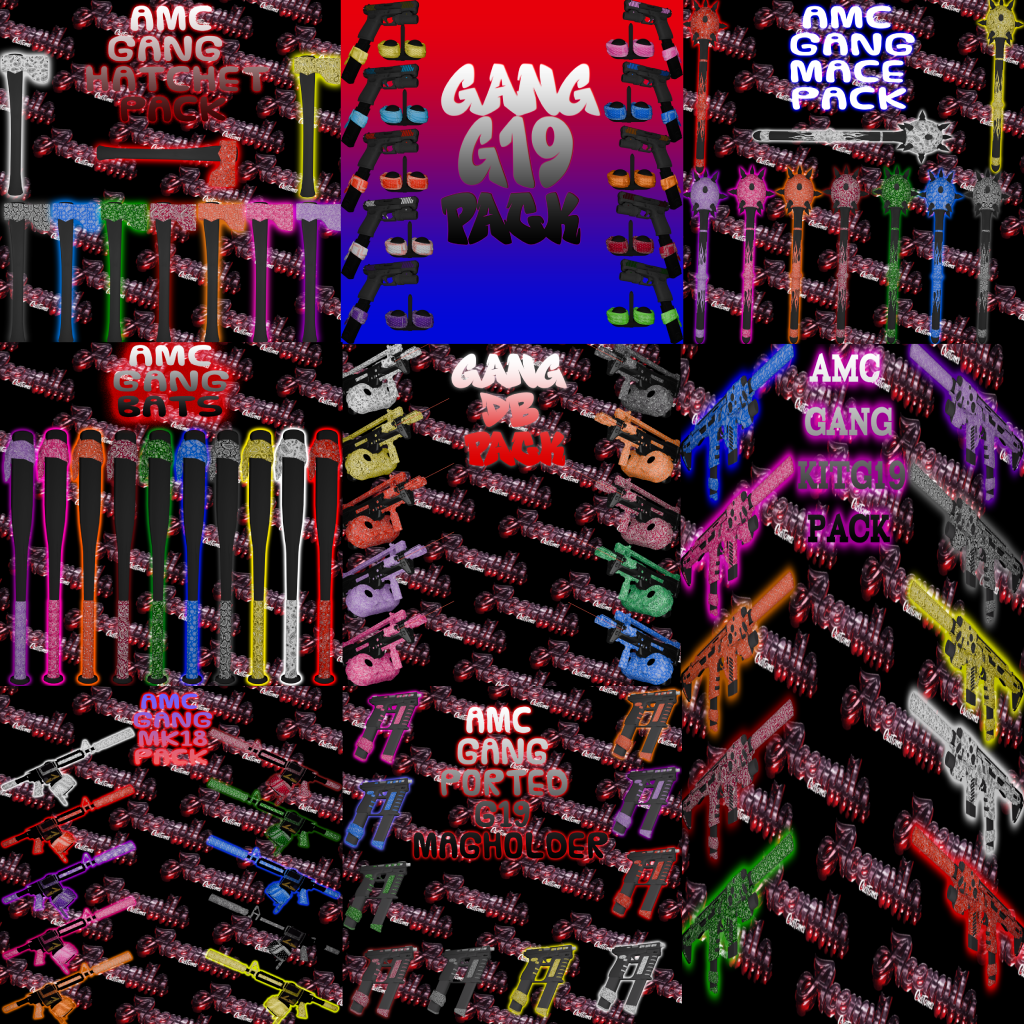 AceMulas Customs · Gang Weapon Packs Bundle