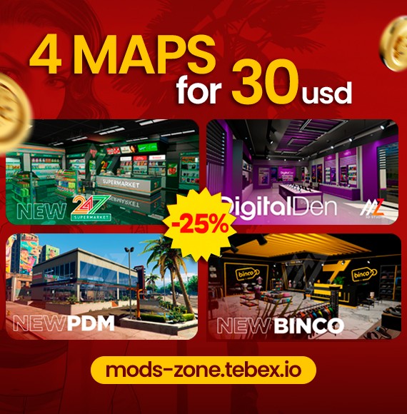 MZ3D Studio · Combo 4 Maps