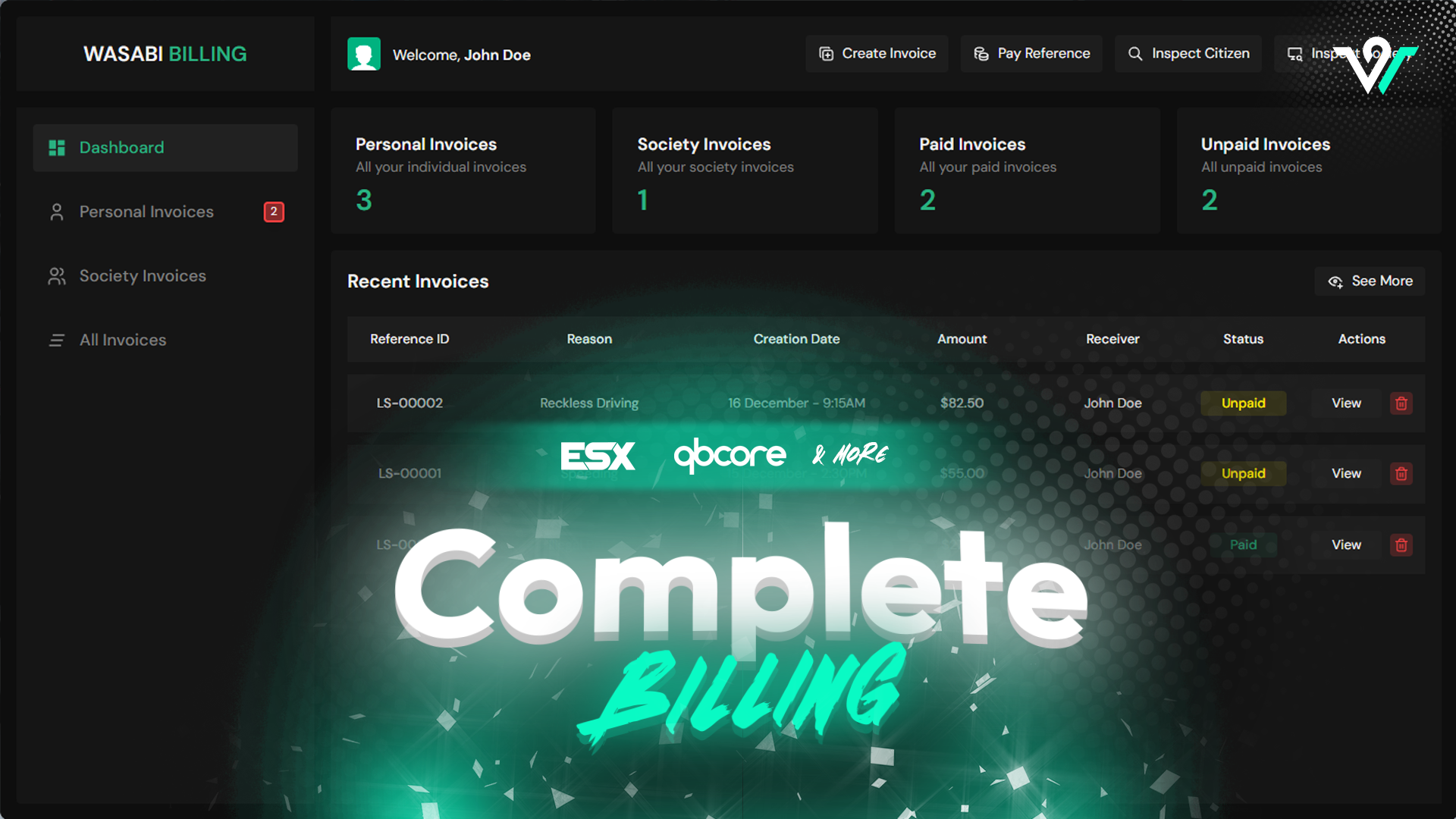 Wasabi Scripts | Core UI Series