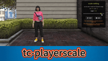 三只猫工作室 · [STANDALONE]tc-playerscale-Adjust player height