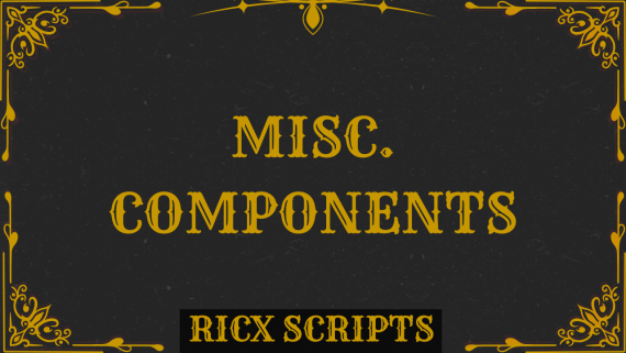 RicX RedM Scripts | Misc Comps - RedM Scripts