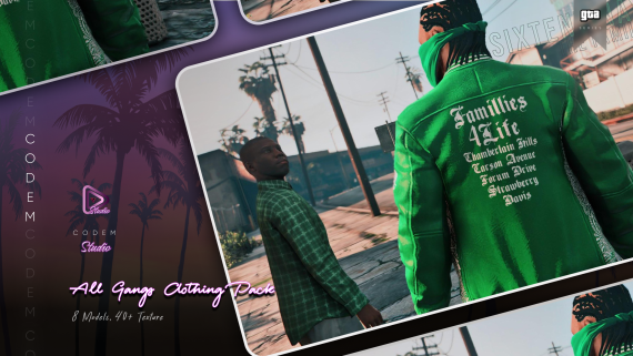 CodeM Studio | [OS] All Gangs Clothing Pack