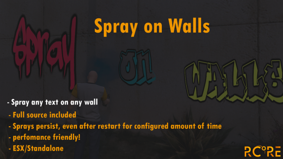rcore.cz | Graffiti/Spray Anything on Walls V2