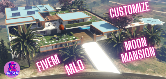 Afshi Fivem MLO Store · Fivem Customize Moon Mansion