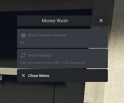 LunaShop · Money Wash