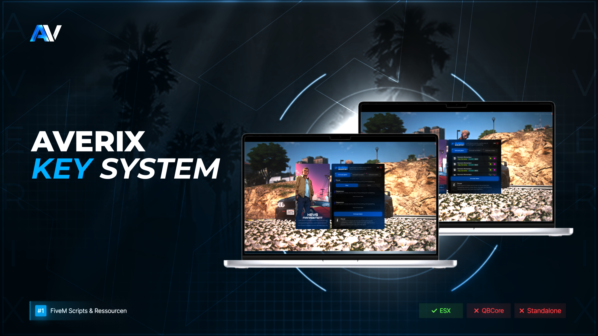 Averix Development - Premium FiveM Scripts