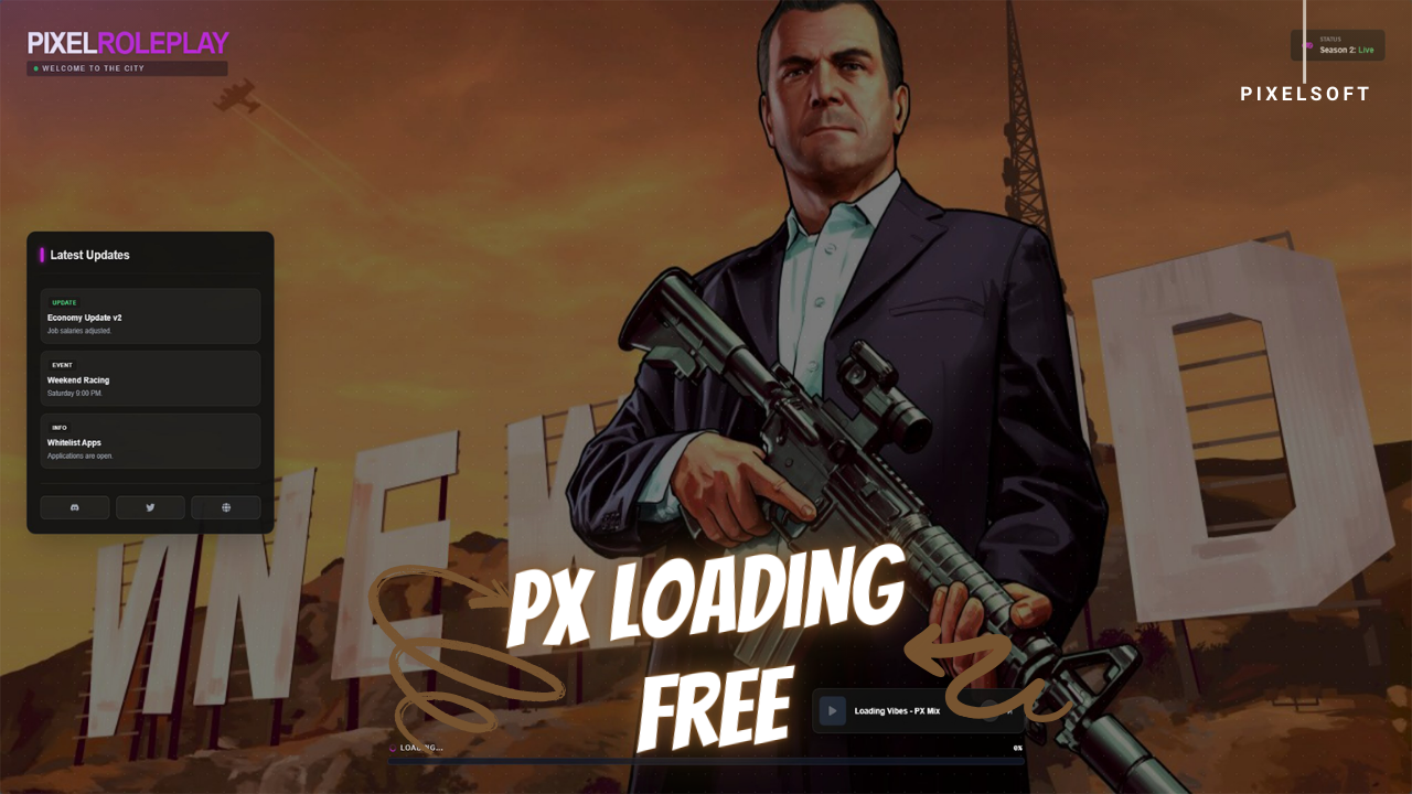 PixelSoft · PX Loading