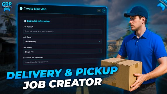 GRP Development · Job Creator Script | | [QB/ESX/Qbox]