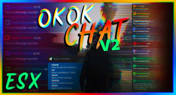 okok Scripts | okokChatV2 [ESX] C