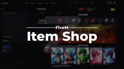 Z-Scripts | FiveM Item Shop