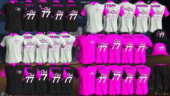 GTV Clothing · Club 77 Uniform Bundle 2