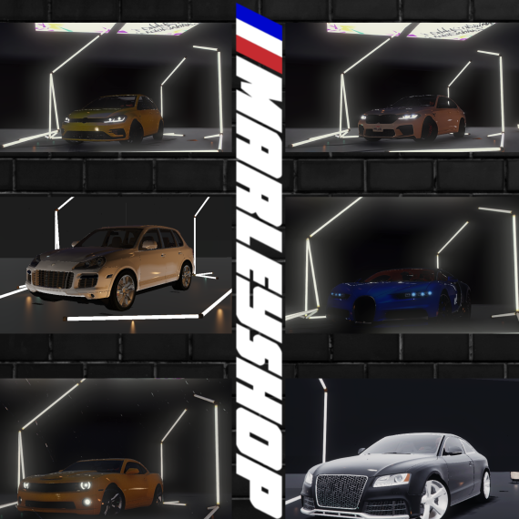 MarleyShop · Pack Véhicule GRIP + [CarSound] - [FiveM] - [PlugAndPlay]