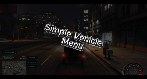 Simple Script · Simple Vehicle Menu (All Framework)