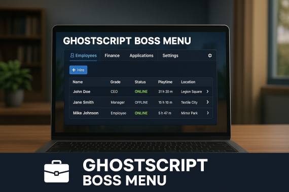 GhostScript · QB-CORE ESCROW SYSTEM