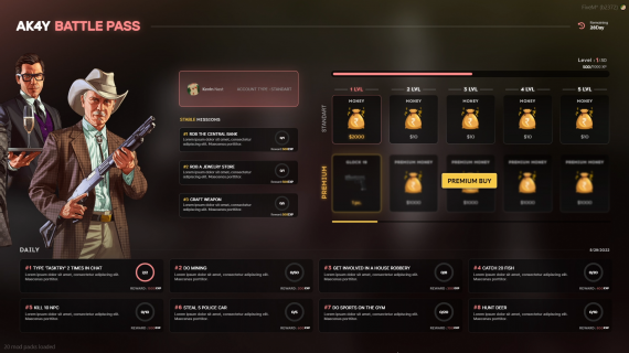 Situated RP | Five M | Situated RP | BattlePass