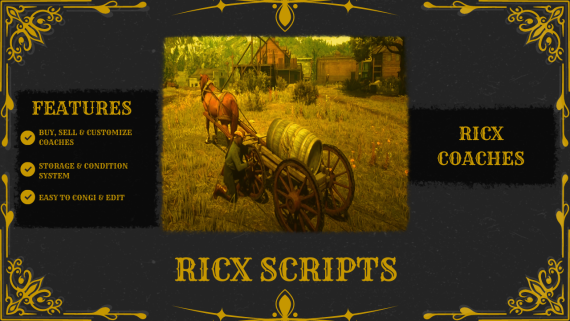 RicX RedM Scripts | Coaches - RedM Scripts