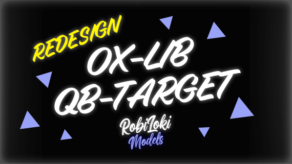 RobiLoki Models · [ESX & QBCORE & QBOX] Ox-lib + QB-Target REDESIGN