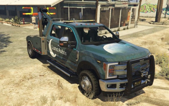 Senka Wolf Scripts | Luna Autos Livery - For Medic909 c3wrecker vehicle