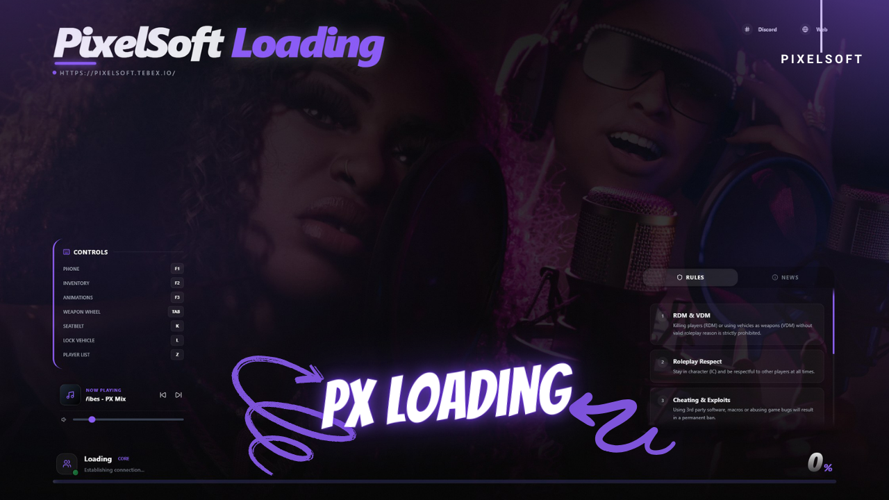 PixelSoft · PX Loading