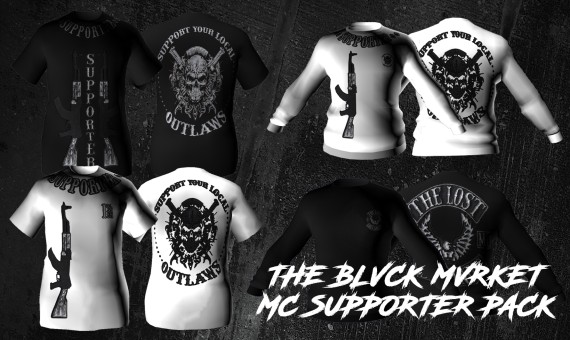 THE BLVCK MVRKET · MC Supporter Pack