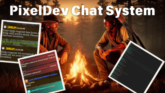 PIXLE DEV · PixelDev Advanced Chat[Theme] For Redm