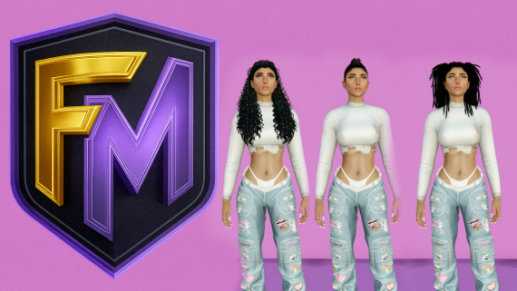 FiveMate · Premium Female Hair Pack 1