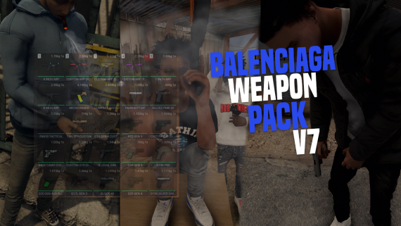 Balenciaga's FiveM Shop | Weapon Packs