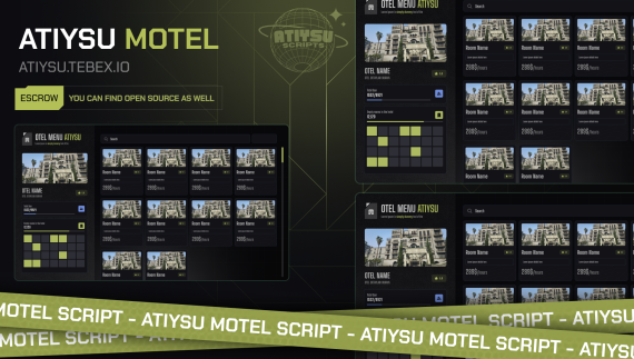 Premium FiveM Scripts | Motel | Atiysu Scripts | Best ESX & QBCore Scripts