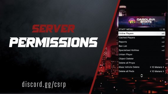 Carolina State RP | Specialty Items