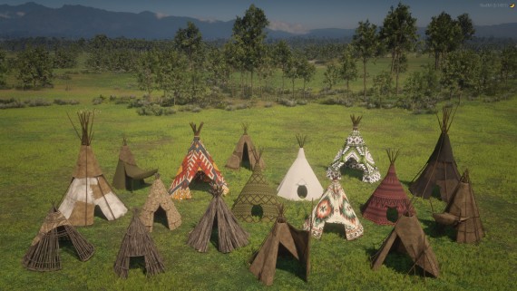 Red Life Studio | Native Teepees