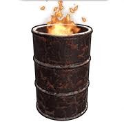 Rusty Spoon servers. | Hobo Barrel Campfire!