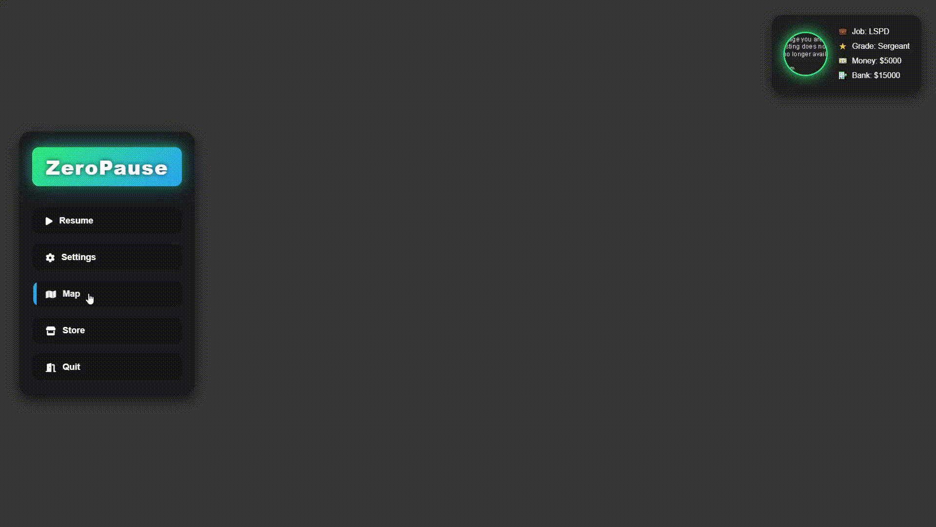 ZeroGravity · ZeroPause