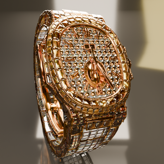 VoidsDesigns · Custom iced out watch