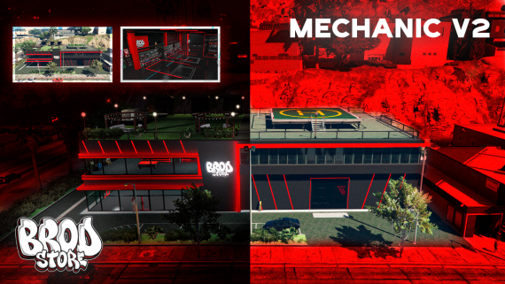 Brod Store · [MLO] 🔧 Mechanic V2 - FIVEM MAP