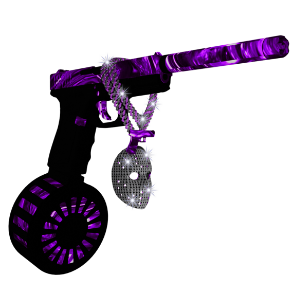 FLIE CREATIONS · PURPLE BUST DOWN