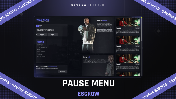 Savana | Savana Pause Menu Escrowed