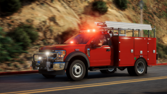 Ferious Development · 2020 F550 Fire Utility Truck