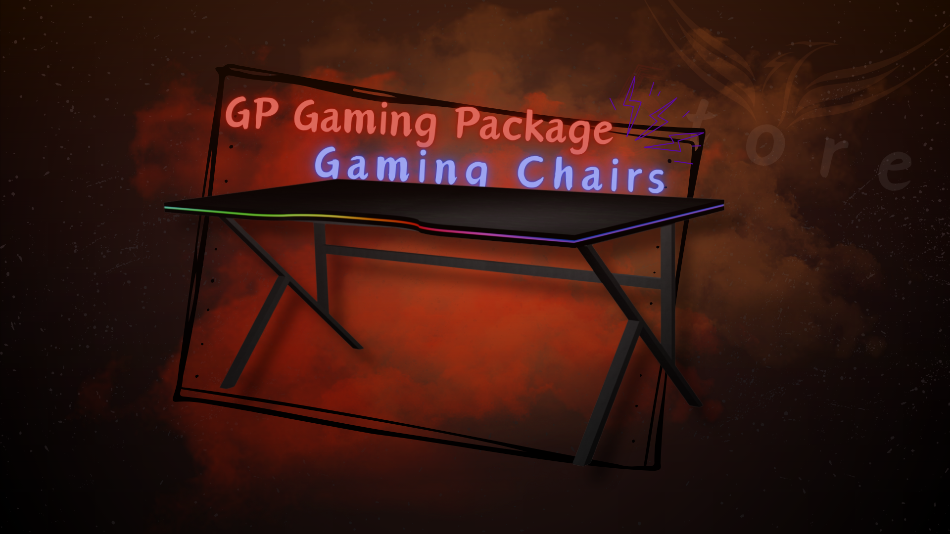 Gampyros Five Store · GP Gaming Desk