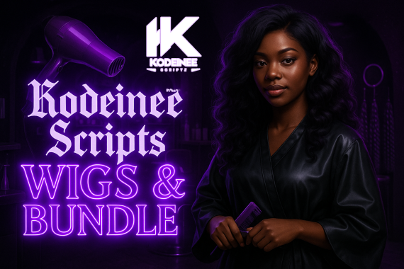 Kodeinee Scripts · Advanced Wigs & Bundles V2 [QB]