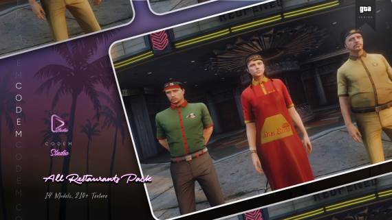 CodeM Studio | All Restaurants Pack