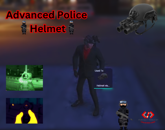 Perfect Project · Advanced Police Helmet
