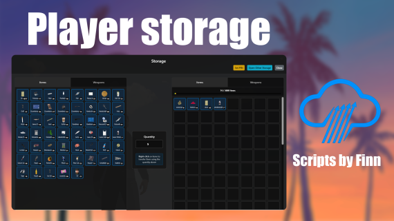 Scripts by Finn · [ESX] Storage System