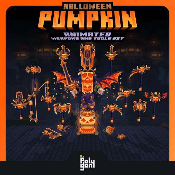 Mythical Network · Halloween Pumpkin Wrap Bundle