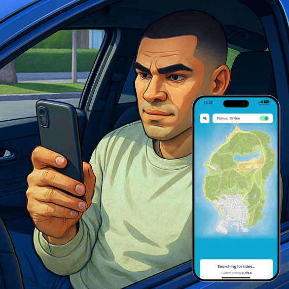 POLLO SCRIPTS | Taxi App for LBPhone