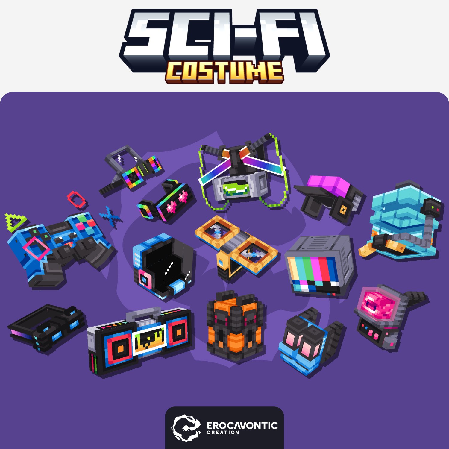 Mythical Network · Random Sci-Fi Cosmetics Wave 1 Bundle