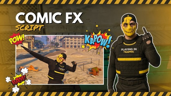 Playing In Traffic · Comic FX (Source)