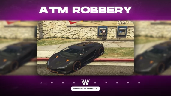 wasd High-Quality FiveM Scripts · Atm Robbery
